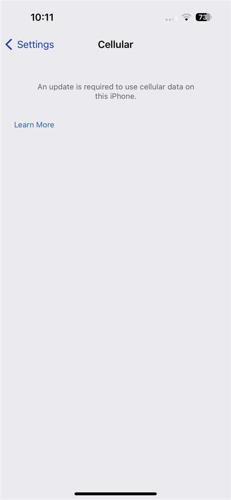 My Cellular In Settings Shows This I Came To India For A Month From