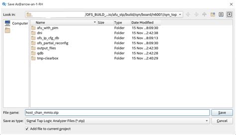 AFU Developer Guide OFS