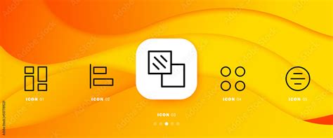App Menu Set Icon Application Icons Alignment Sidebar Bar Window Caption Text Box