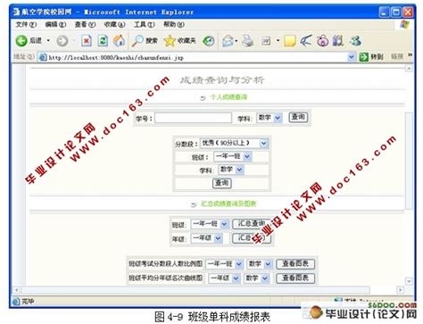 考试成绩分析系统的设计与实现 jsp myeclips sql2000 javaweb 毕业设计论文网