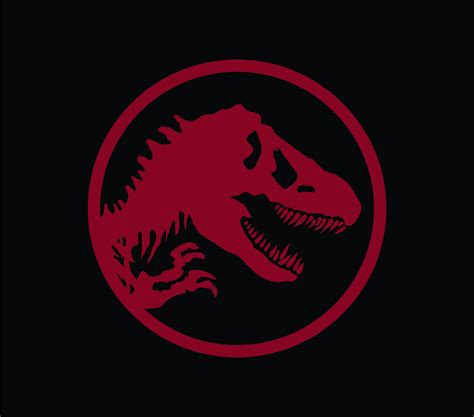 Jurassic Park Rex Logo Svg Decals Sticker Movies Tv Theme Park