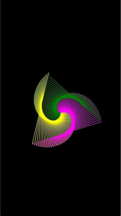 Amazing Rotating Python Graphics Design Using Turtle Viral Python