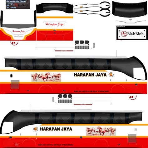 28 Livery Bussid Harapan Jaya Cek Disini Esportsku