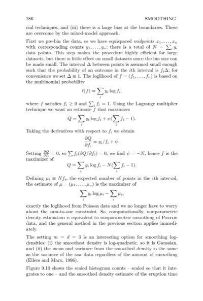 Non Gaussian Smoothing 28