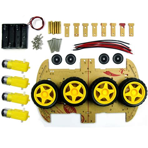 Arduino Car Kit Diy Avoidance Tracking Motor Smart Robot Car Chassis