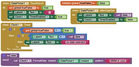 Datepicker No Cancel Detection Mit App Inventor Help Mit App