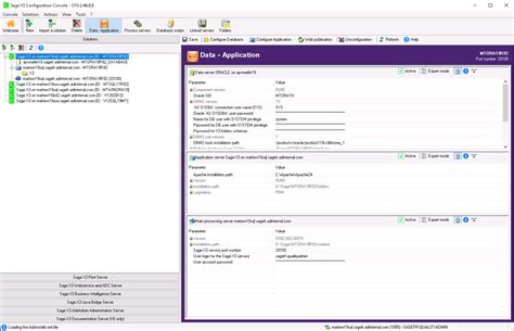 Configuration Console L V Expertise X