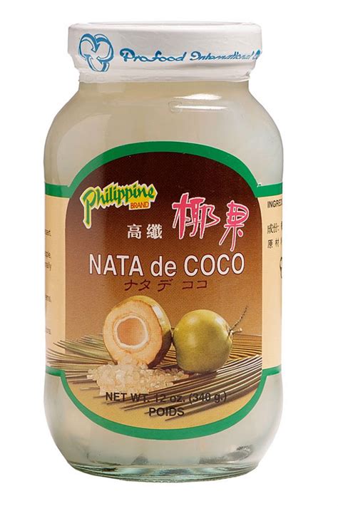 Philippine Brand Nata De Coco White 340g Trimmings