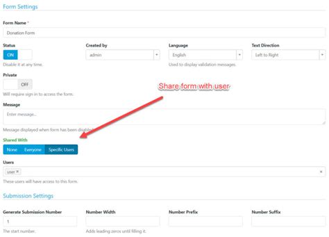 Create Users That Only Can Manage Form Submissions Of Shared Forms Easy Forms Support