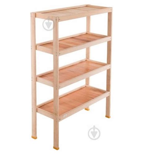Стеллаж деревянный дерево светлое — ціна 3600 грн у каталозі Стелажі Купити товари для дому та