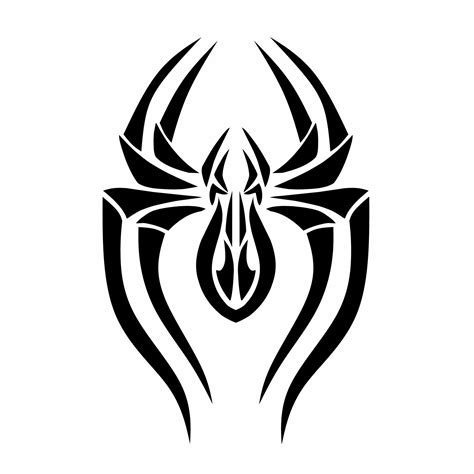 Illustration Vector Graphics Of Tribal Art Design Spider Tattoo Clipart 42570017 Vector Art At