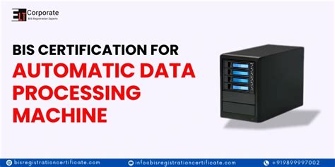 Bis Registration For Automatic Data Processing Machine
