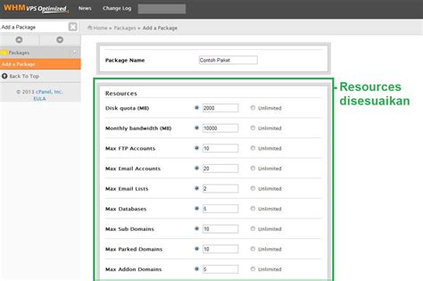 Cara Membuat Paket Hosting Dan Membuat Akun Hosting Di WHM Server Basis Pengetahuan Panduan