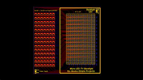 Diy Full Array Local Dimming Backlight ~ Mousa Simple Projects