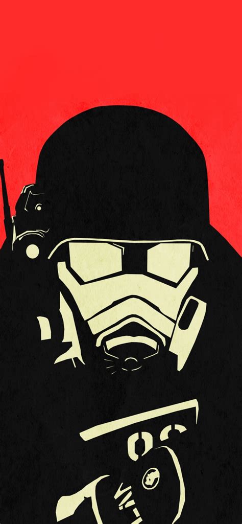Fallout Enclave Soldier Silhouette Wallpapers Games Wallpapers