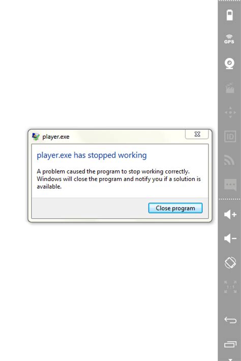 How Do I Fix Player Exe Has Stopped Working Error Message Programming Nigeria