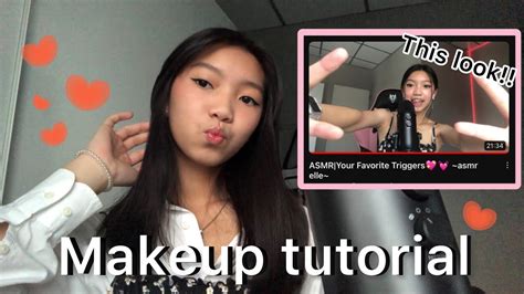Asmrmakeup Tutorial~asmr Elle~ Youtube