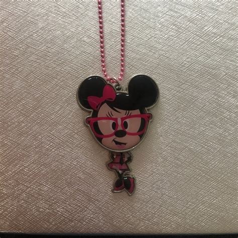 Disney Other Minnie Mouse Nerds Necklace Poshmark