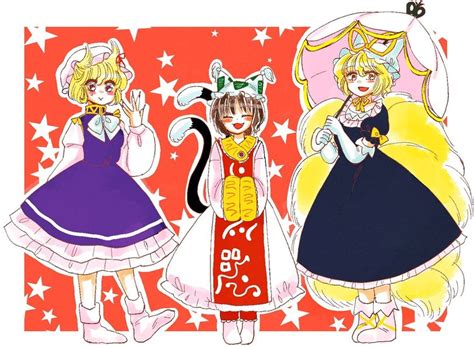 Yakumo Yukari Yukari Yakumo Yakumo Ran Chen Chentouhou