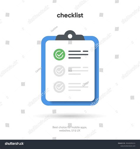 tasks clipboard icon task done sign stock vector royalty free