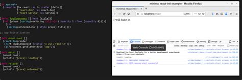 Reactjs Javascript To Clojurescript Interop With React Spring Stack