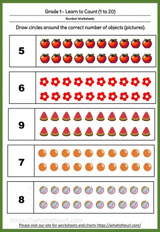 Learn To Count Objects Your Home Teacher