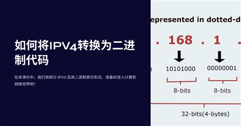 How To Convert Ipv4 To Binary Code