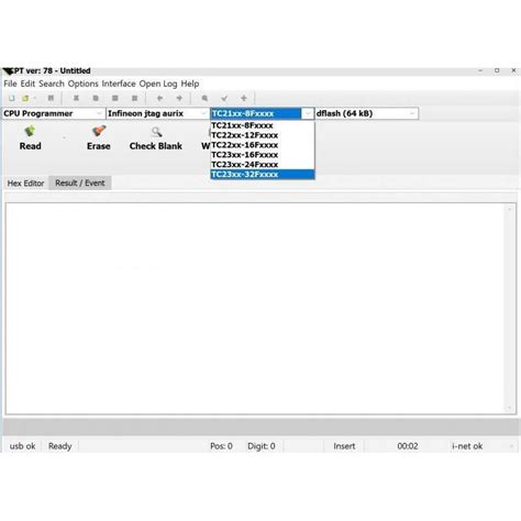 infineon tc2xxx jtag uart programmer