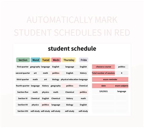 Free Red Mark Templates For Google Sheets And Microsoft Excel Slidesdocs