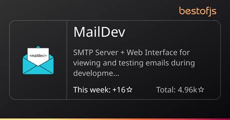 best of js maildev