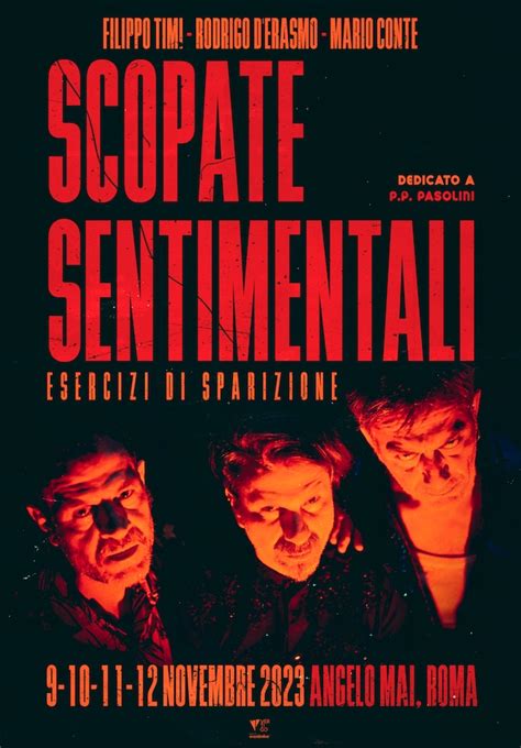 Scopate Sentimentali Tour Vertigo Concerti