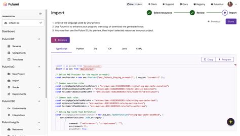 Go From Cloud To Code In Minutes With Visual Import Pulumi Blog