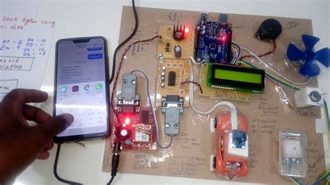 Vehicle Theft Alert And Engine Lock System Using Arduino Svsembedded