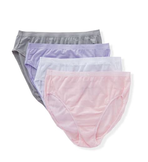 Hanes Ultimate Womens Hi Cut Panties Breathable Comfort Flex Fit 4