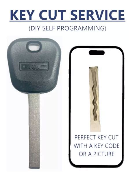 Key Cut Service B119 Gmc 2010 2019 46e Chip Program Yourself