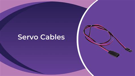 Servo Cables Servo Motor And Extension Cables Frigate