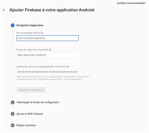 ajouter firebase à votre application flutter apcpedagogie