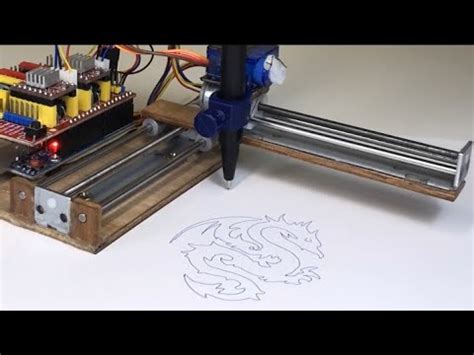 How To Make Mini CNC Drawing Machine Arduino Project At Home YouTube
