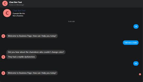 Facebook Messenger Chat Bot Devpost
