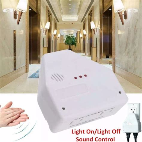Clapper Sound Activated Clap On Off Light Switch Wall Socket Adapter Banlight