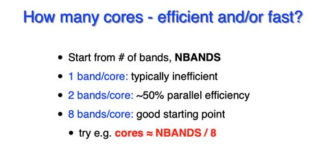 high performance computing what is the best setting for this