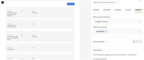 Table Block Not Showing Details Ask The Community Softr Community