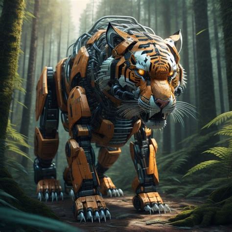 Robot Tiger Artofit