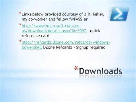 Intro To Powershell Ppt Free Download