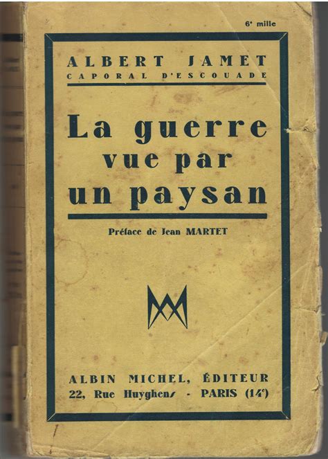 Jamet Albert Témoignages De 1914 1918
