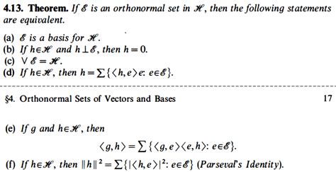 Functional Analysis In The Proof Of Any Two Bases Of A Hilbert Space
