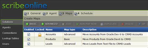 Scribe Online Create A Basic Or Advanced Map Techair