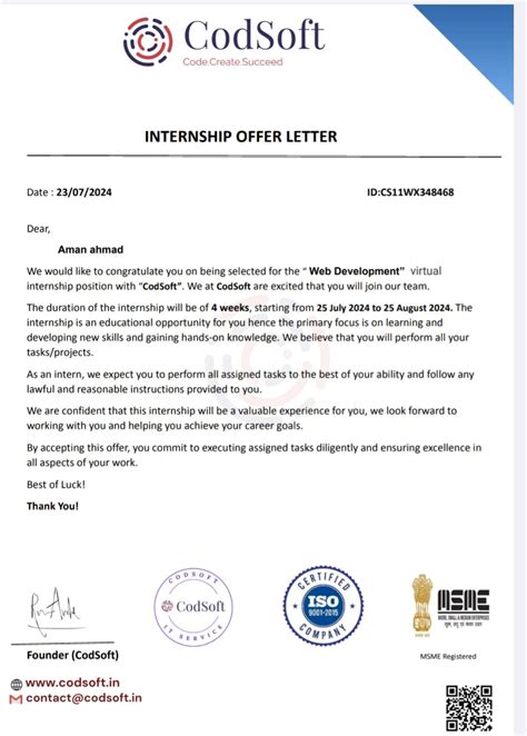 Amaan Ahmad On Linkedin Codsoft