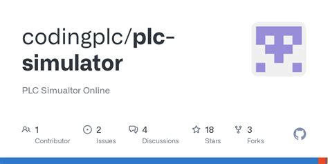 Github Codingplc Plc Simulator Plc Simualtor Online