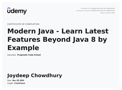 Joydeep Chowdhury On Linkedin Good Course To Learn Modern Java Beyond